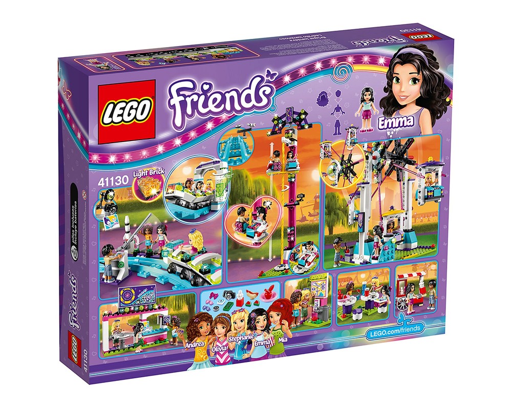 LEGO Set 41130-1 Amusement Park Roller Coaster (2016 Friends ...