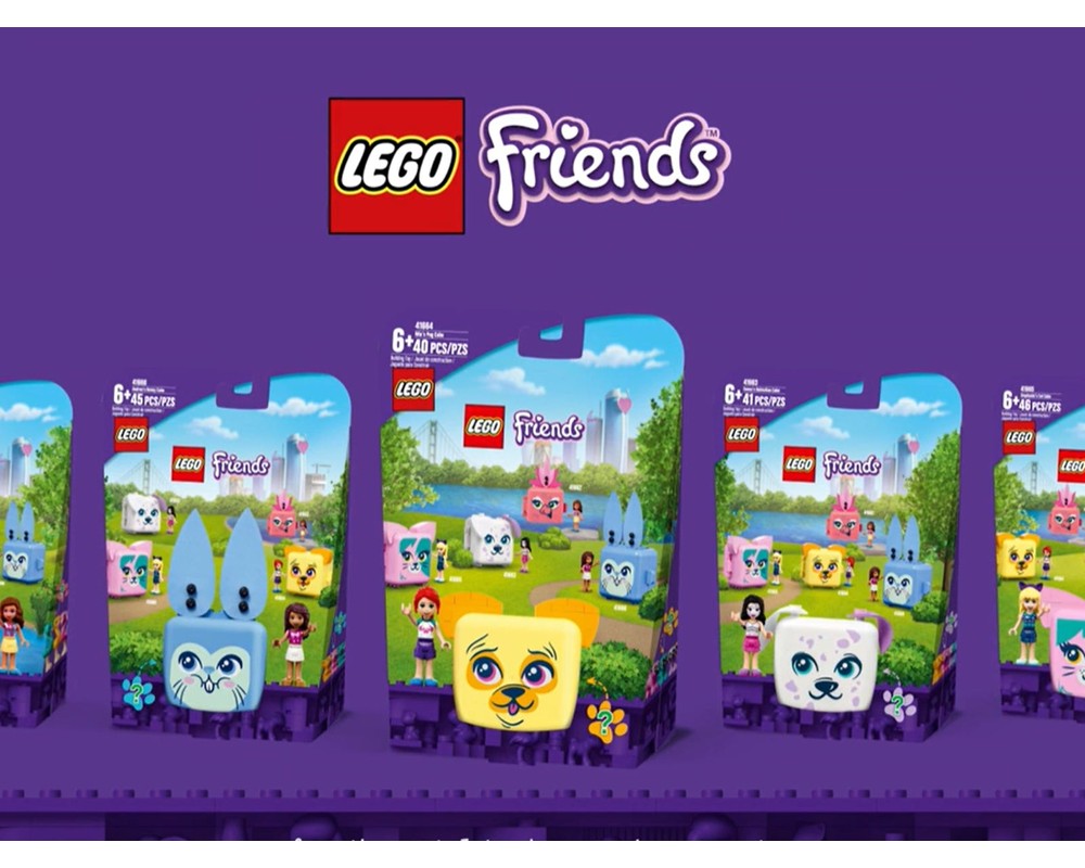 LEGO Set 41664-1 Mia's Pug Cube (2021 Friends) | Rebrickable - Build ...
