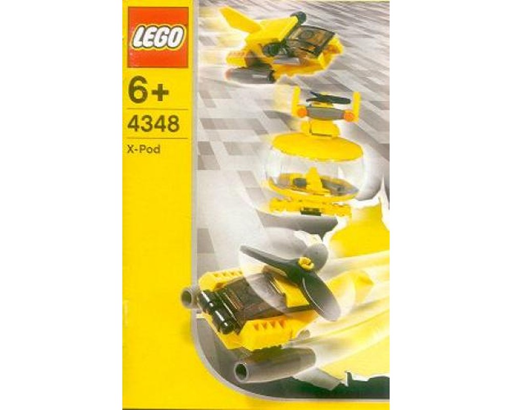 LEGO Set 4348-1 Aero Pod (2004 X-Pod) | Rebrickable - Build with LEGO