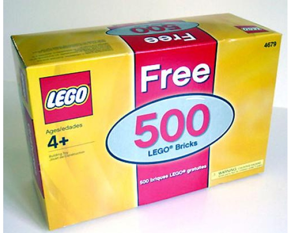 LEGO Set 4679b-2 Free 500 LEGO Bricks (Bonus box and its contents only ...