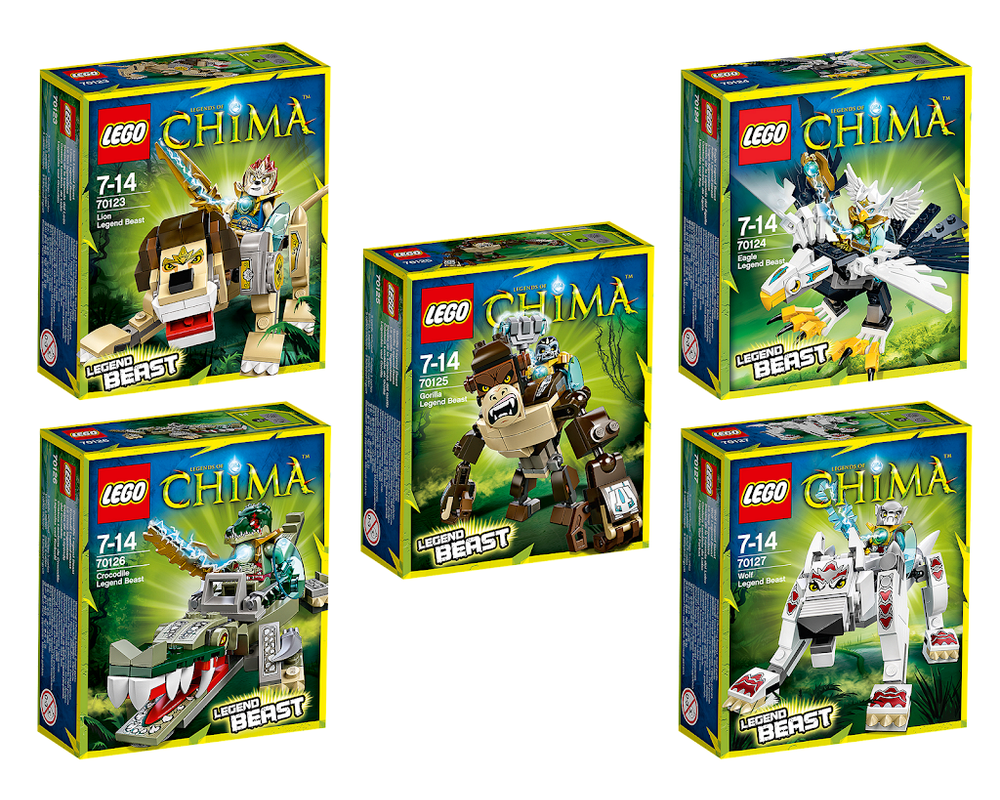LEGO Set 5003838-1 Legend Beasts Collection (2014 Legends of Chima ...