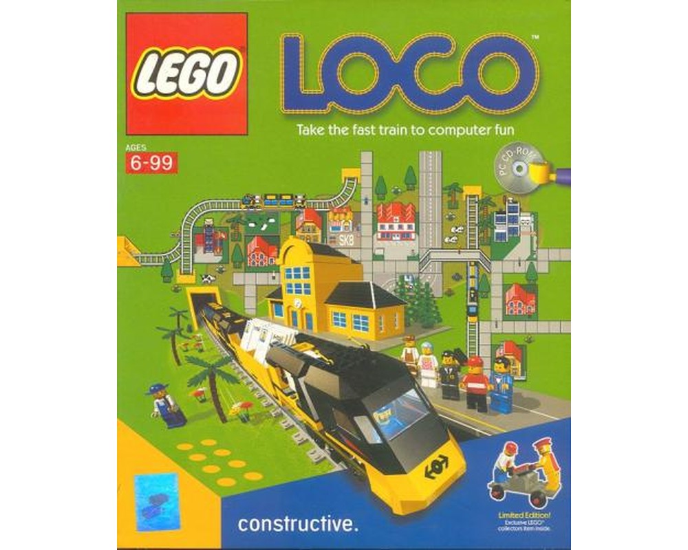 LEGO Set 5701-1 LOCO - PC CD-ROM (1998 Gear > Video Games and ...