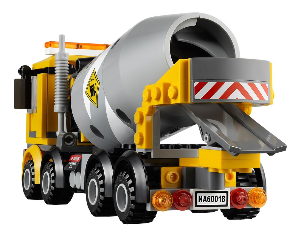 LEGO Set 60018-1 Cement Mixer (2013 City > Construction) | Rebrickable ...