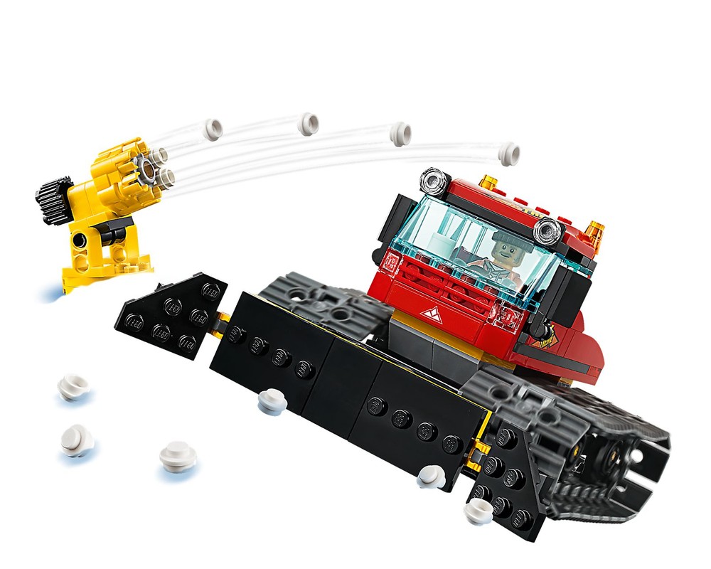 LEGO Set 60222-1 Snow Groomer (2019 City) | Rebrickable - Build with LEGO