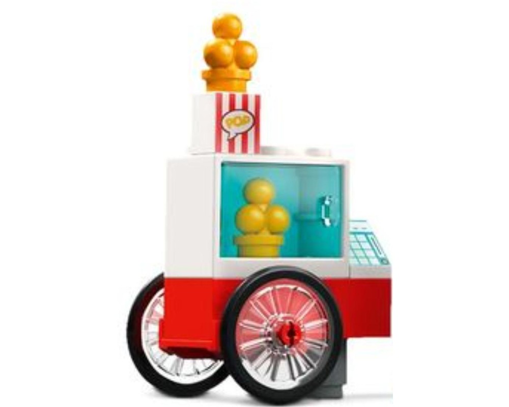 LEGO Set 60375-1-s2 Popcorn Cart (2023 City) | Rebrickable - Build with ...