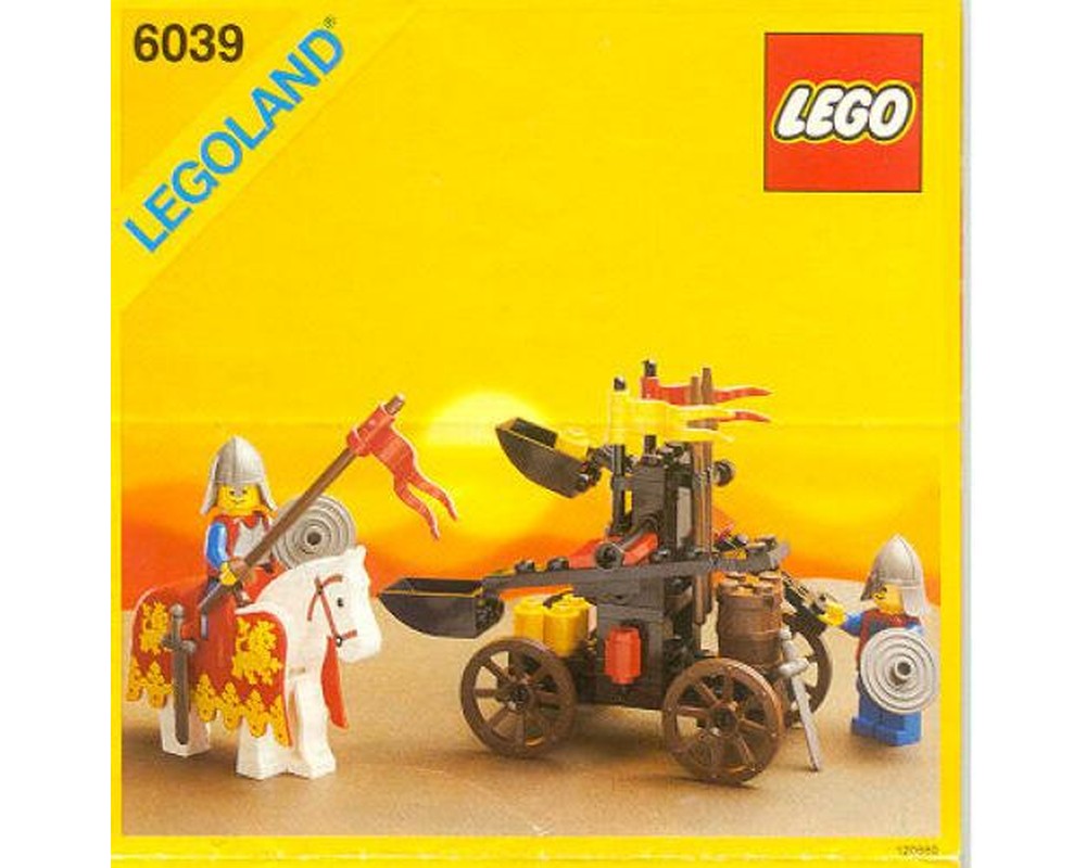 LEGO Set 6039-1 Twin-Arm Launcher (1988 Castle > Lion Knights) | Rebrickable - Build with LEGO
