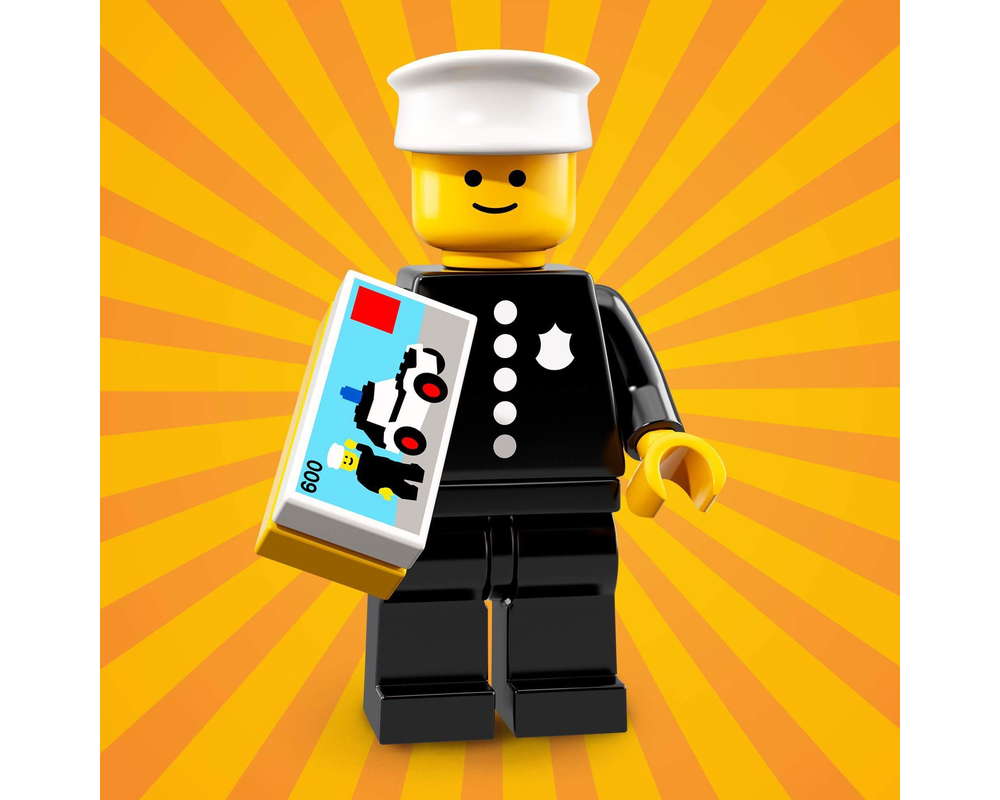 LEGO Set 71021-8 Classic Police Officer (2018 Collectible Minifigures ...