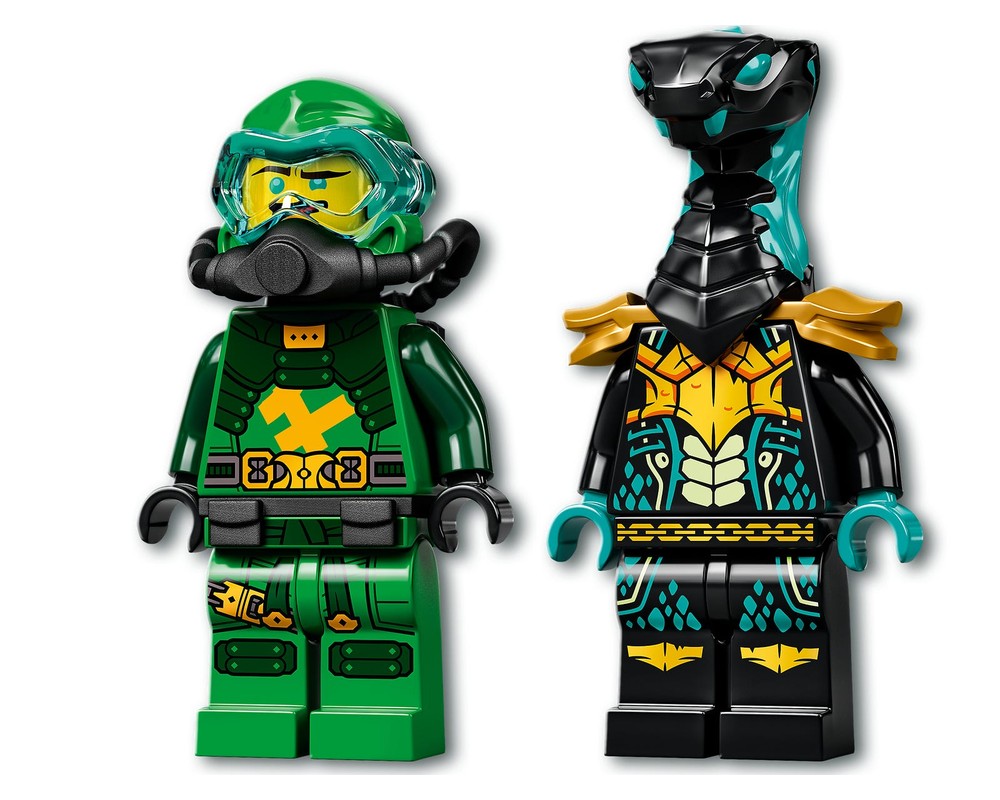 LEGO Set 71750-1 Lloyd's Hydro Mech (2021 Ninjago) | Rebrickable ...