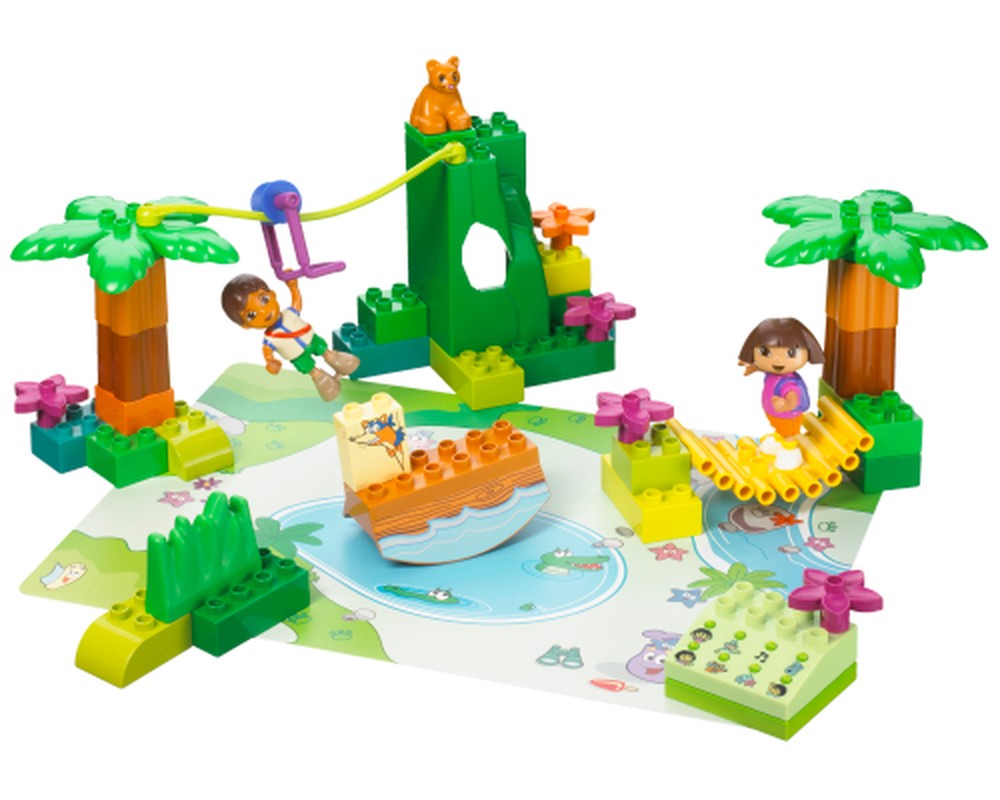 LEGO Set 7333-1 Dora and Diego's Animal Adventure (2004 Duplo > Dora ...