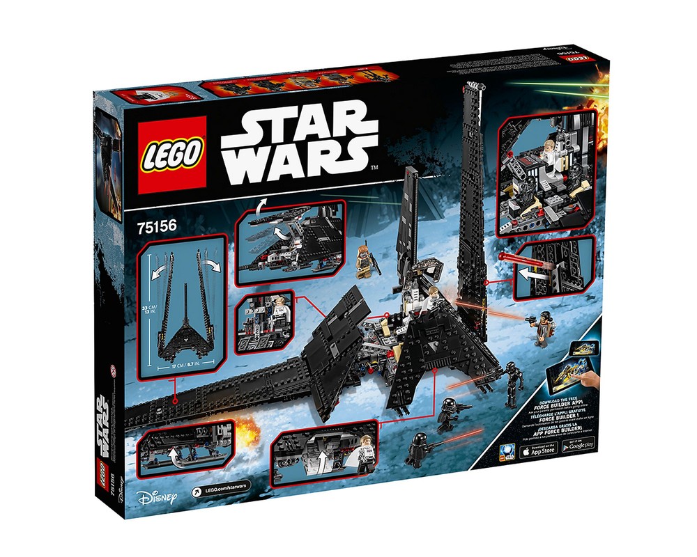 LEGO Set 75156-1 Krennic's Imperial Shuttle (2016 Star Wars ...