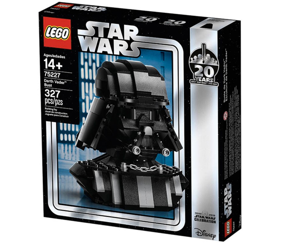 LEGO Set 75227-1 Darth Vader Bust (2019 Star Wars) | Rebrickable ...