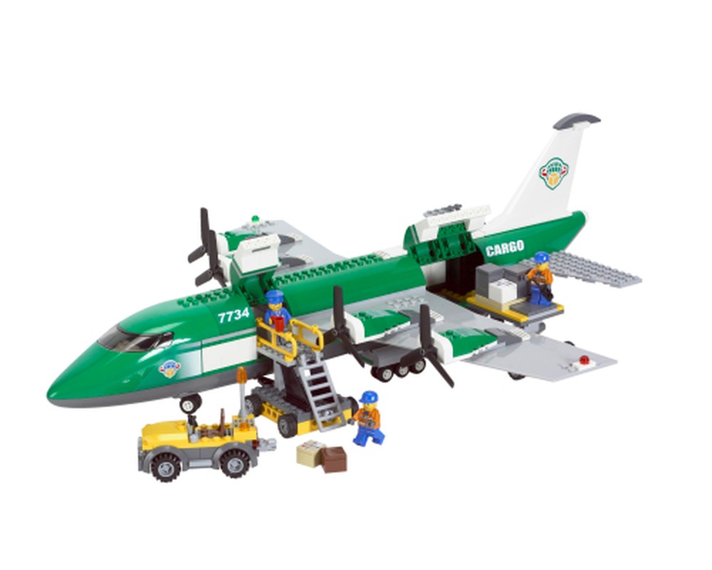 LEGO Set 7734-1 Cargo Plane (2008 City > Cargo) | Rebrickable - Build ...