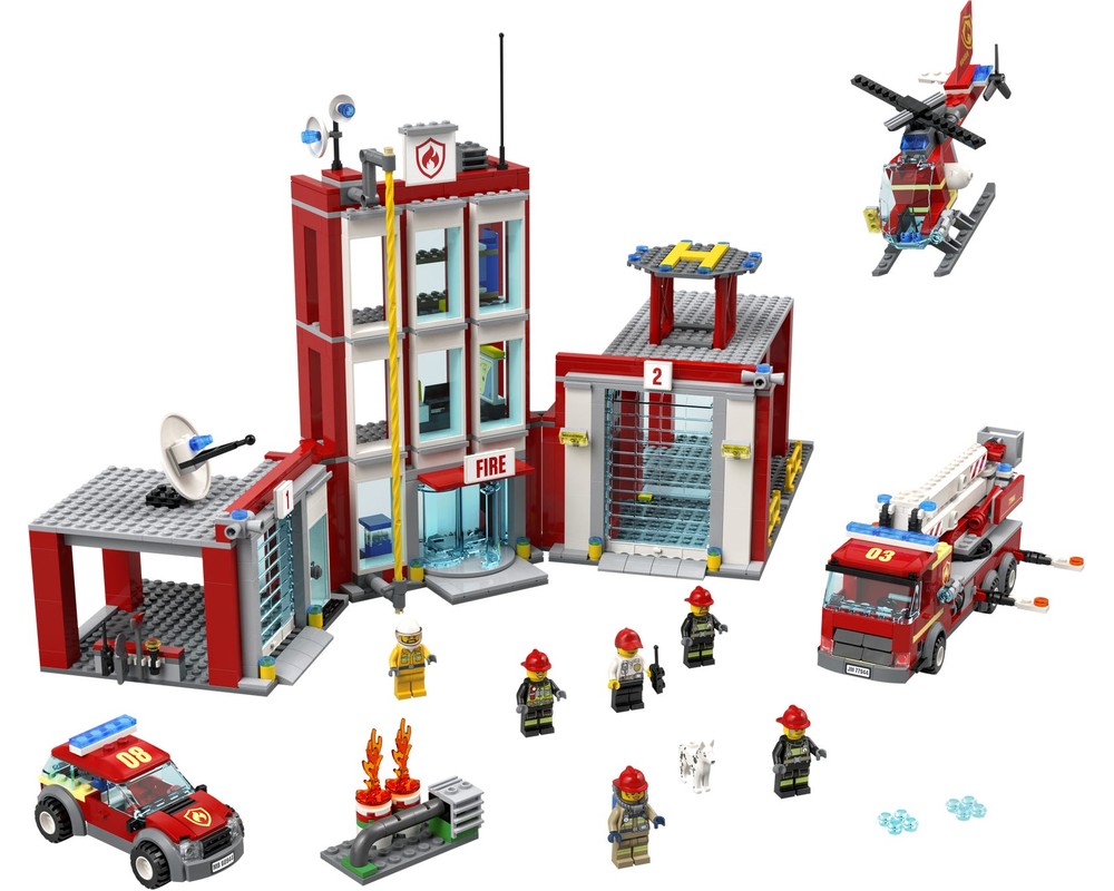 Lego Fire Station Instructions