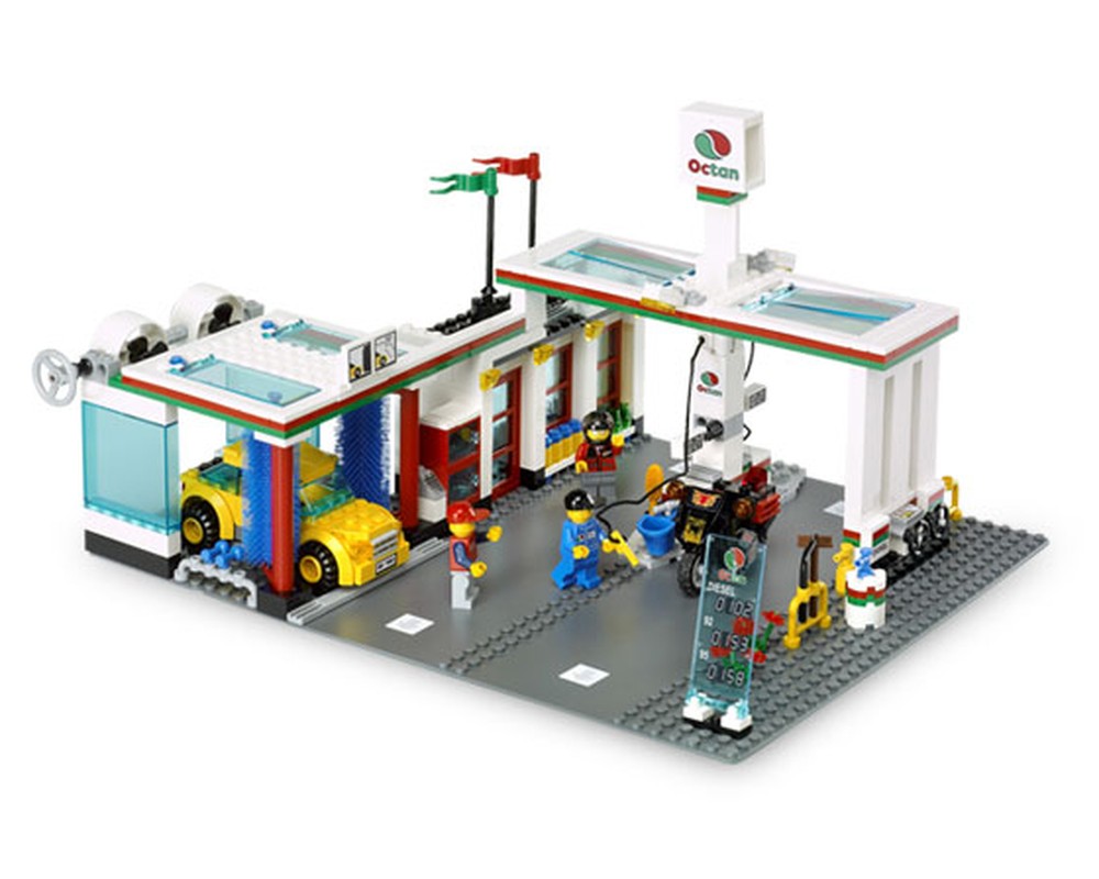 LEGO Set 7993-1 Service Station (2007 City > Traffic) | Rebrickable ...