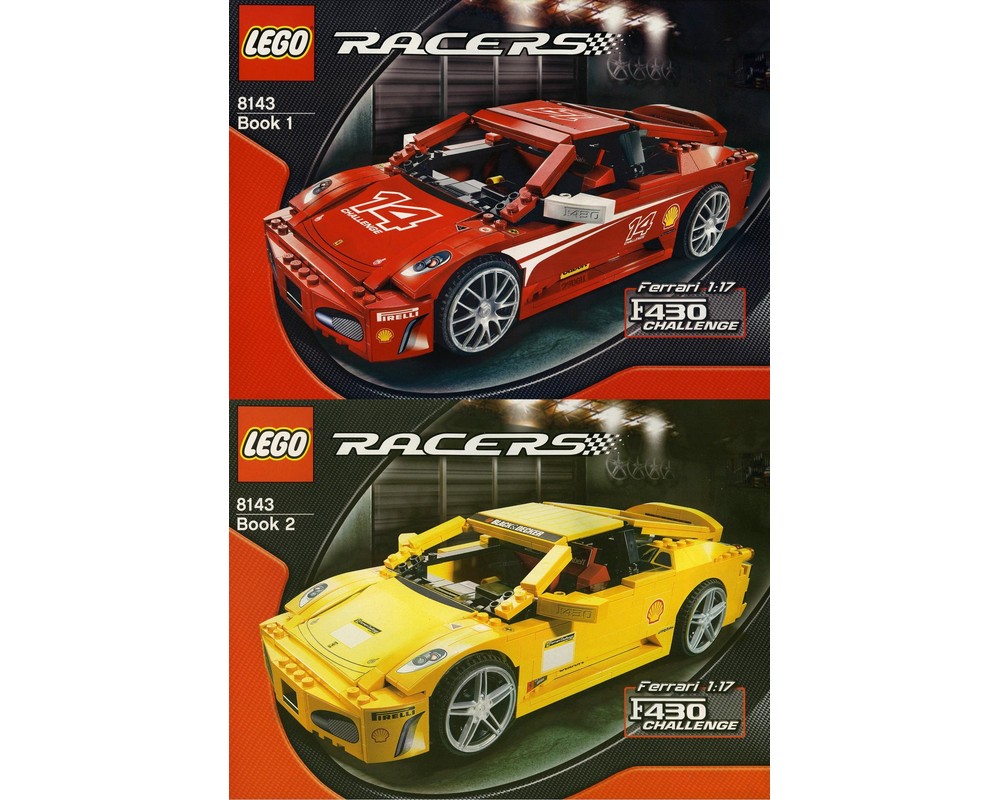 LEGO Set 8143-1 Ferrari 1:17 F430 Challenge (2007 Racers > Ferrari ...