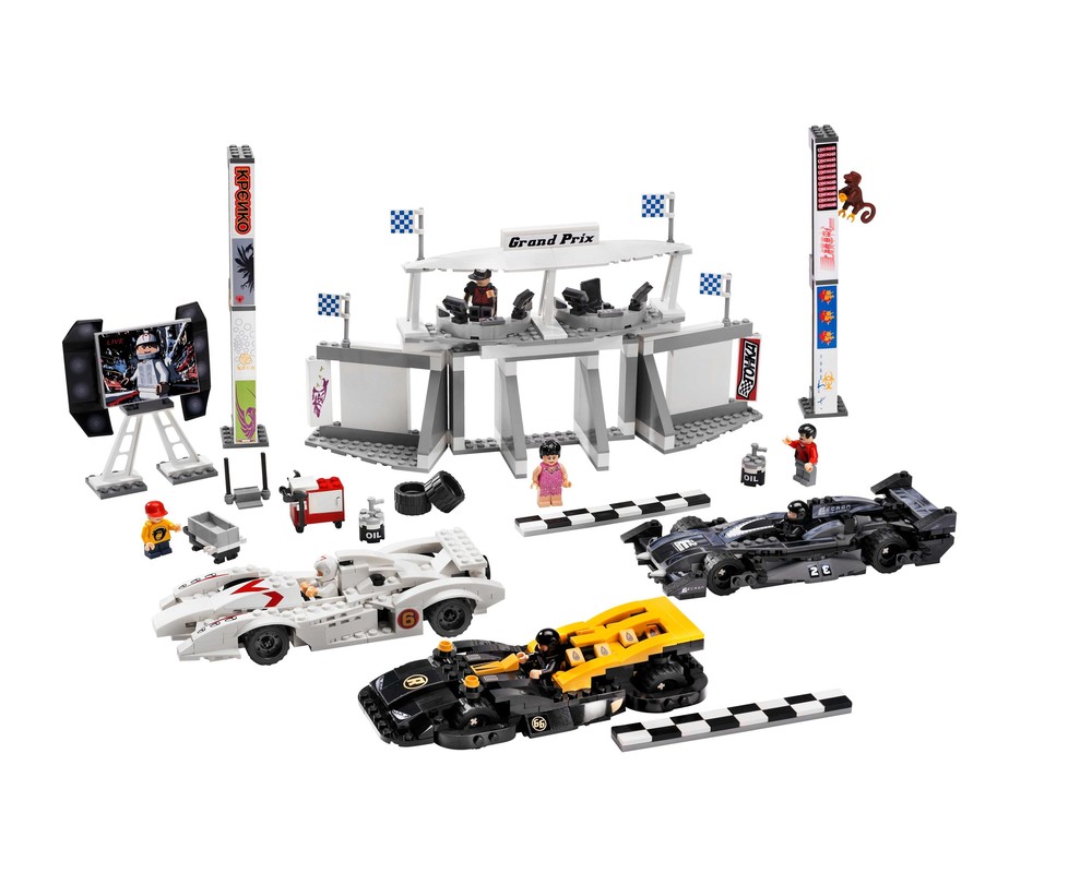 LEGO Set 8161-1 Grand Prix Race (2008 Speed Racer) | Rebrickable ...