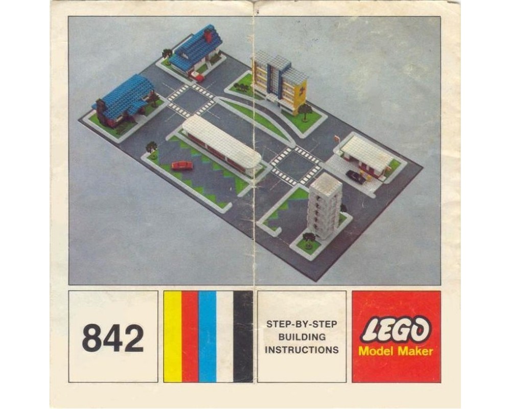 LEGO Set 842-2 Town Plan (1969 Town > Town Plan) | Rebrickable - Build ...