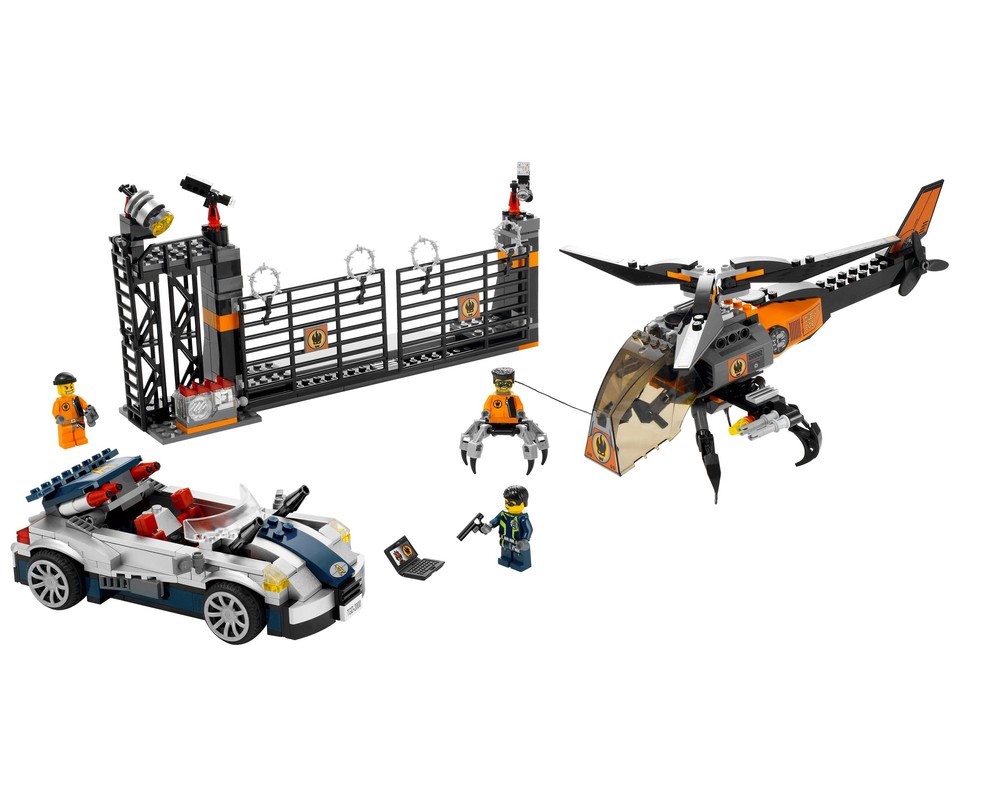 LEGO Set 8634-1 Mission 5: Turbocar Chase (2008 Agents) | Rebrickable ...