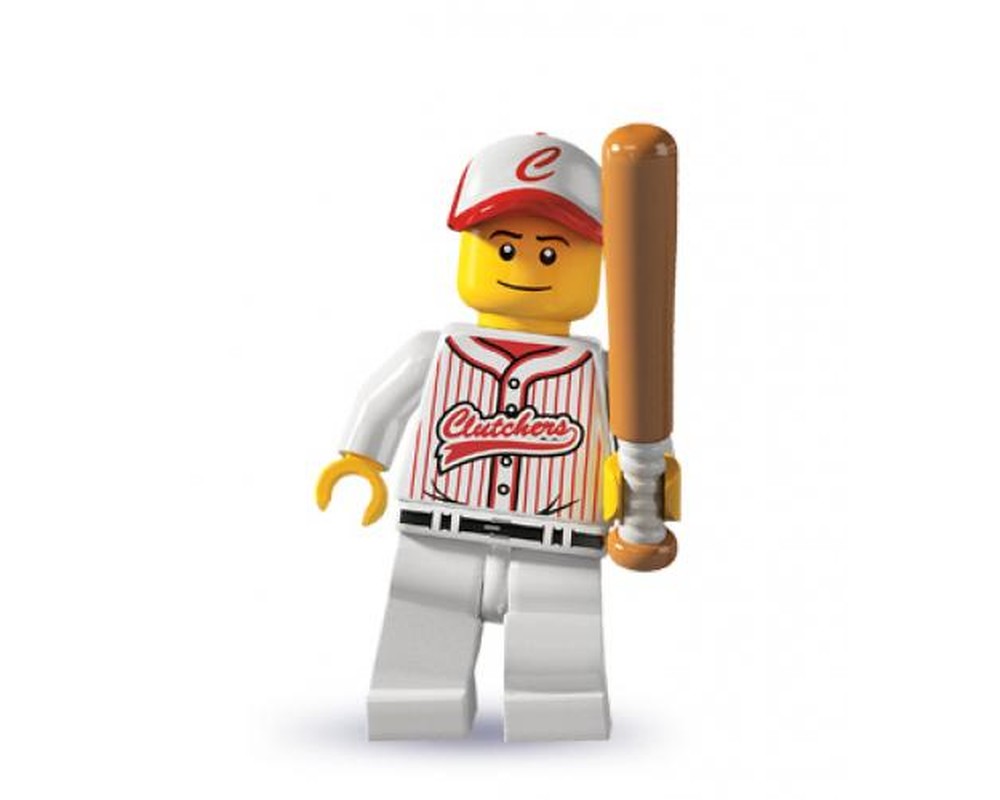 LEGO Set 8803-16 Baseball Player (2011 Collectible Minifigures > Series ...