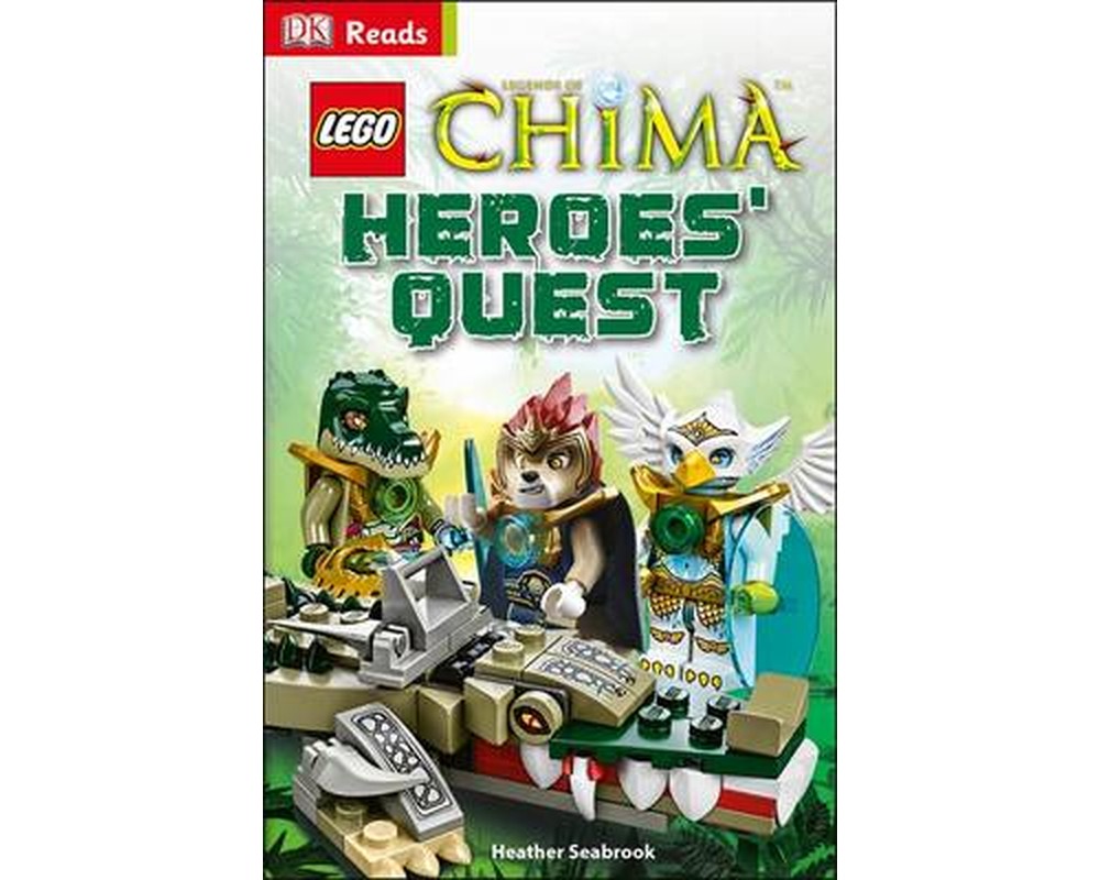LEGO Set 9781409347583-1 DK Readers Level 2: Legends of Chima: Heroes ...