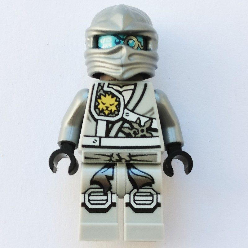 LEGO Set fig-001282 Zane, Titanium (2016 Ninjago) | Rebrickable - Build ...