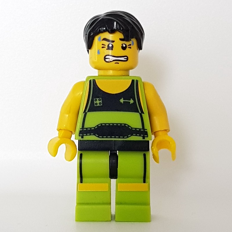 LEGO Set fig-001324 Weightlifter (2010 Collectible Minifigures ...