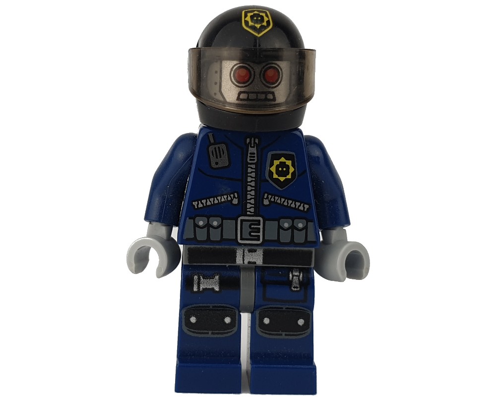 LEGO Set fig-001439 Robot Police with Helmet (2014 The LEGO Movie ...