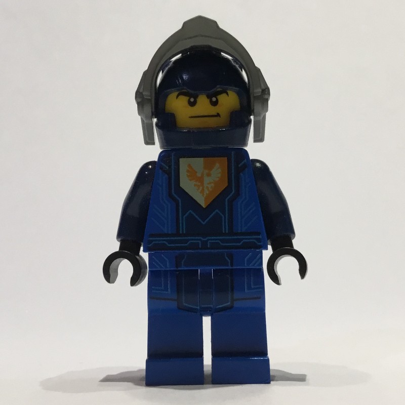 LEGO Set fig-001588 Clay Moorington in Battle Suit Outfit (2017 Nexo ...