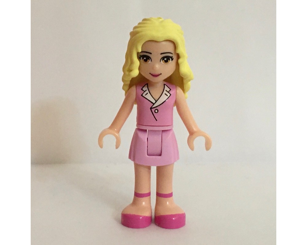LEGO Set fig-002329 Marie - Bright Pink Blouse, Bright Pink Skirt (2012 ...
