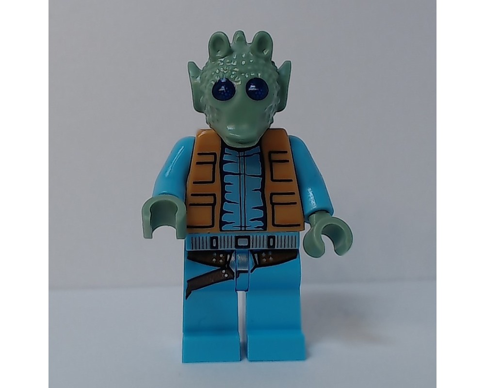 LEGO Set fig-004066 Greedo, Sand Green Skin, No Knee Strap (2014 Star ...