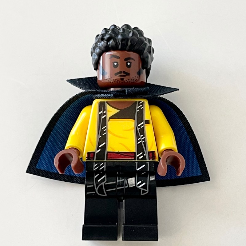 LEGO Set fig-004332 Lando Calrissian, Young, Short Cape with Collar ...