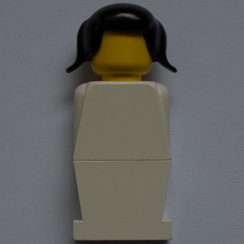 LEGO Set fig-004966 LEGOLAND Female White Torso, White Legs (1975 Train ...