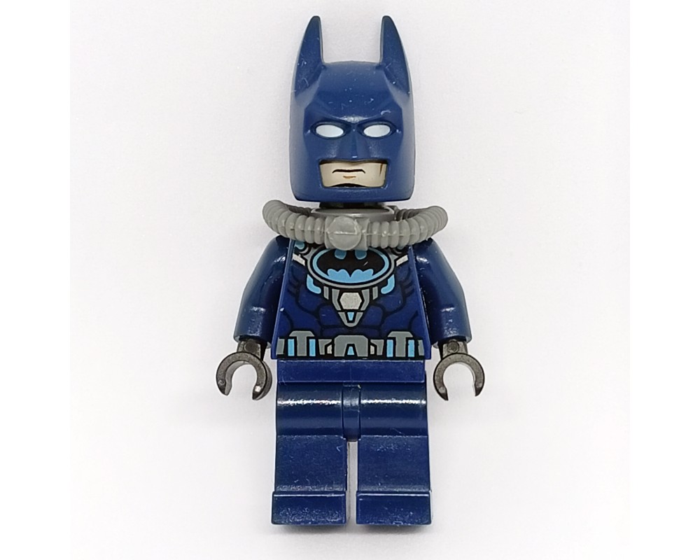 LEGO Set fig-005016 Batman, Dark Blue Suit, Dark Blue Cowl, Diving Suit ...
