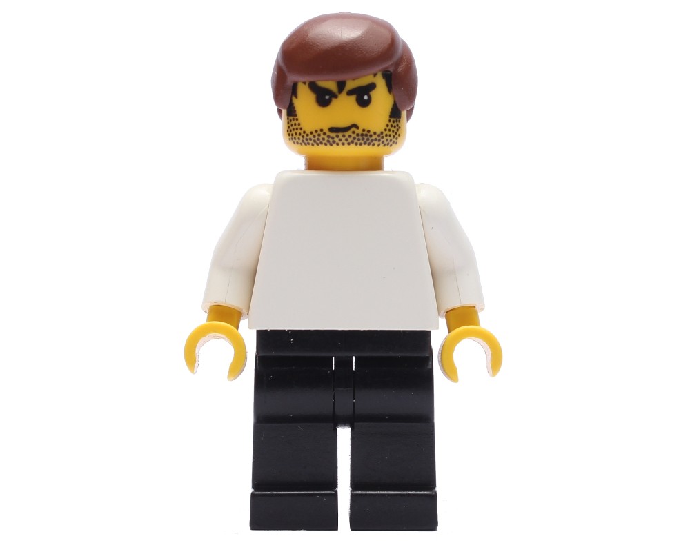 LEGO Set fig-007131 Soccer Player White Plain Torso, Black Legs 5 (2006 ...