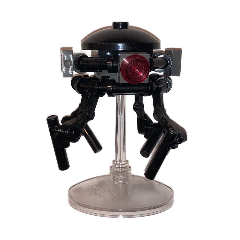 LEGO Set fig-010468 Imperial Probe Droid - Dark Bluish Grey Plate (2016 ...
