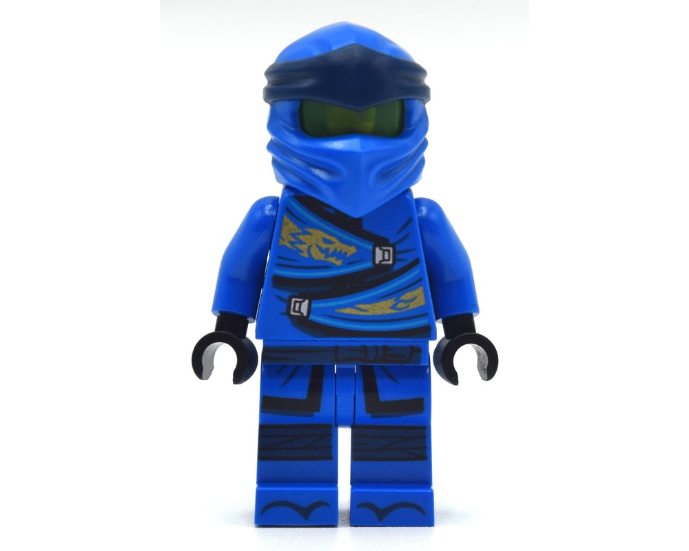 LEGO Set fig-010926 Jay with Plain Trans-Neon Green Head (2021 Ninjago ...