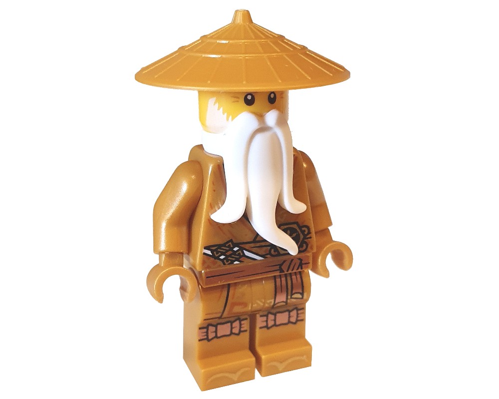 LEGO Set fig-011989 Master Wu - Golden, Celebration (2021 LEGO ...