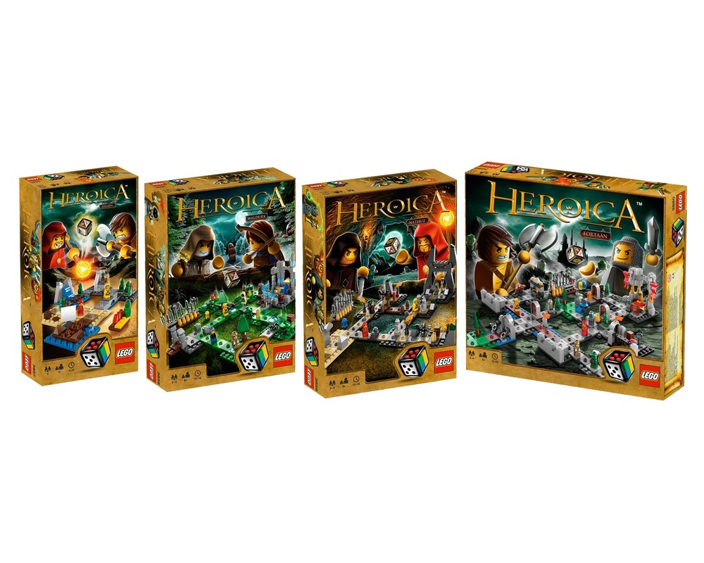 LEGO Set HEROICABOX-1 Heroica Gift Box with 4 Games - Limited Edition ...