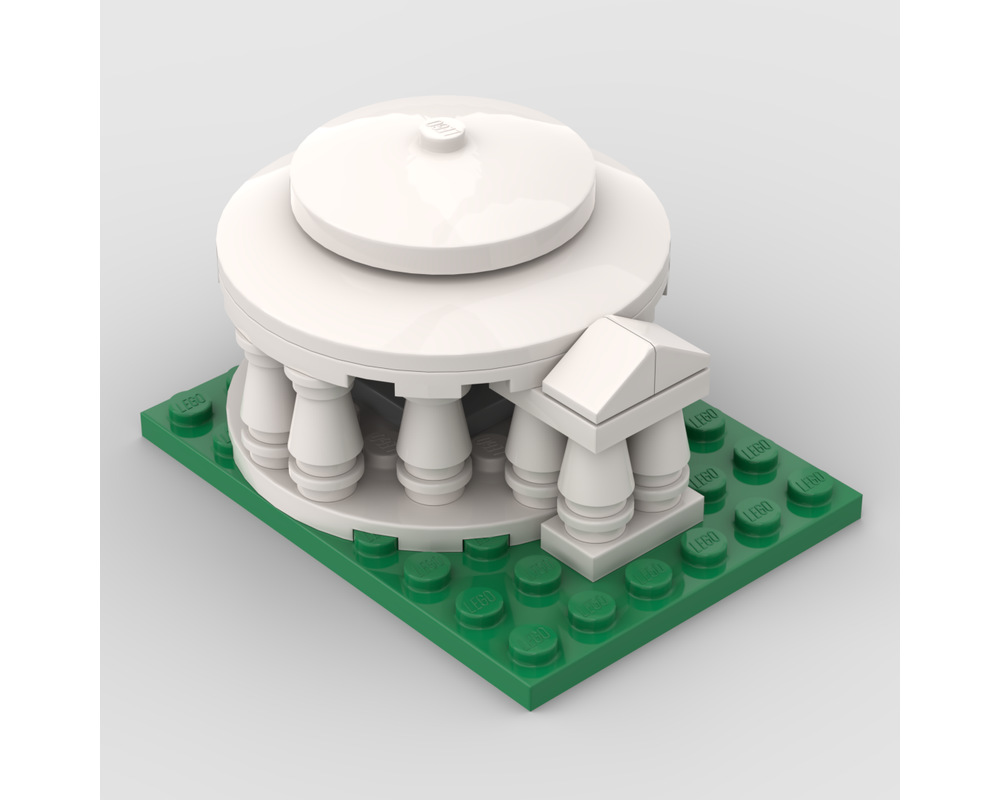 LEGO Set JEFFERSONMEMORIAL-1 Jefferson Memorial (2015 Promotional ...