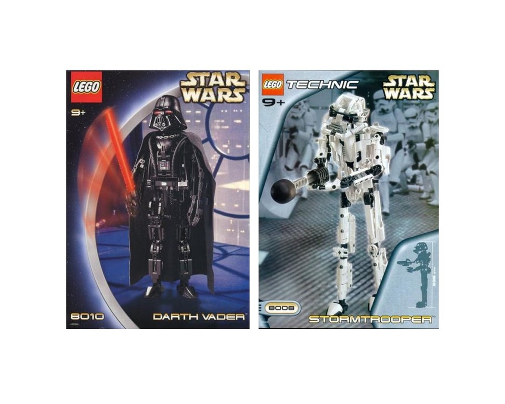 LEGO Set K8008-1 Darth Vader / Stormtrooper Kit (2002 Technic > Star ...