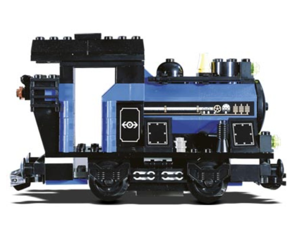 LEGO Set KT303-1 Small Train Engine Blue (2001 Train > 9V) | Rebrickable - Build with LEGO