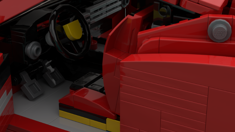 LEGO MOC-159683 Ferrari 458 Italia by Arisa | Rebrickable - Build with LEGO