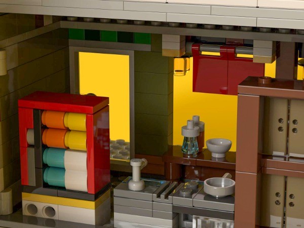 LEGO MOC-157792 Downtown Noodle Shop 31131 Modular MOC by ...
