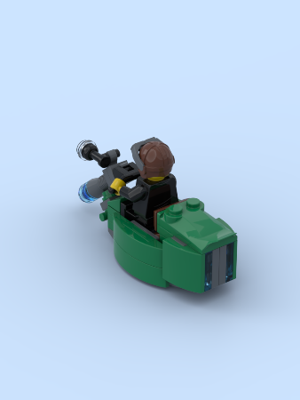 LEGO MOC Hover Scooter by tingdrason | Rebrickable - Build with LEGO