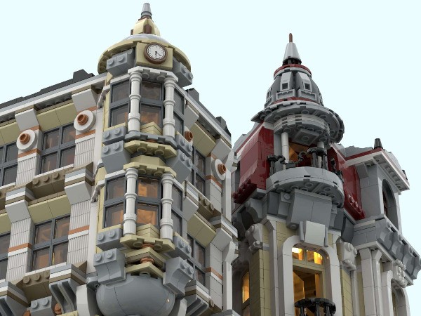 LEGO MOC Corner Alley by TanaseNicolae | Rebrickable - Build with LEGO