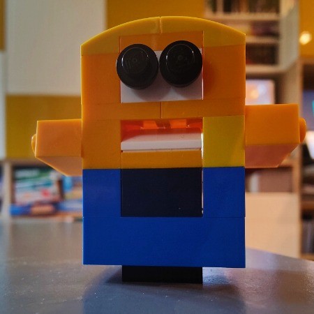 LEGO MOC BYGGLEK Minion by deap82 | Rebrickable - Build with LEGO