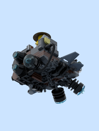 LEGO MOC Utility hover platform by tingdrason | Rebrickable - Build ...