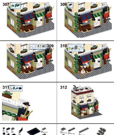 LEGO MOC Downtown Noodle Shop 31131 Modular MOC by brickinawesomemovies ...