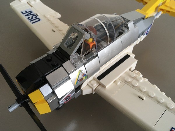 LEGO MOC North American T-28 Trojan by salim91210 | Rebrickable - Build ...