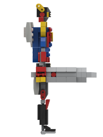 LEGO MOC-158470 Giant Anime Robot by AntOrman | Rebrickable - Build ...